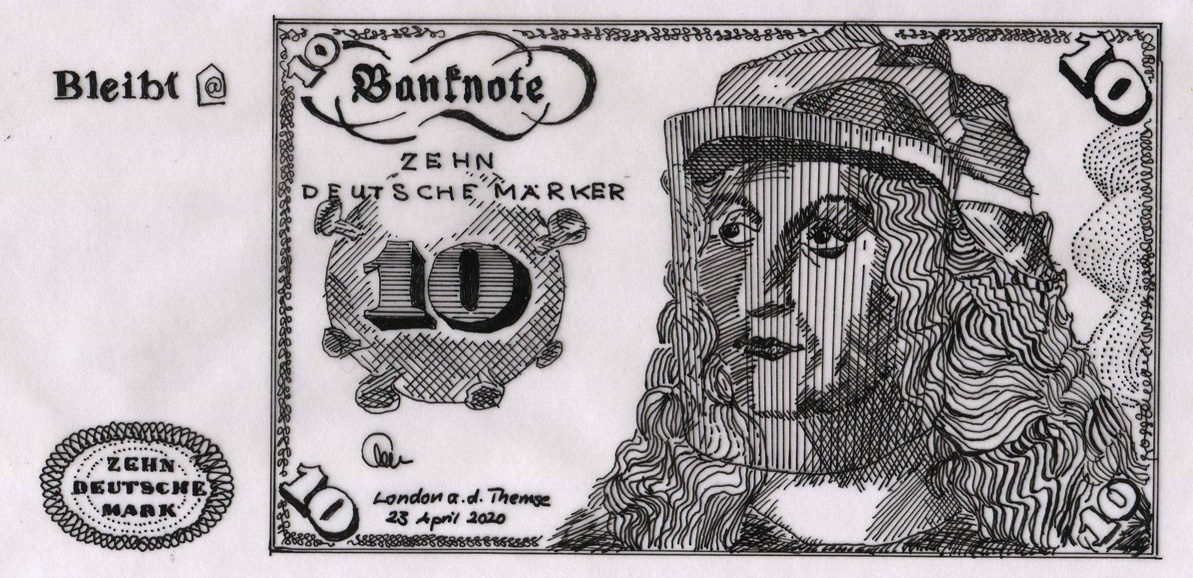 Zehn Mark – Art from W7
